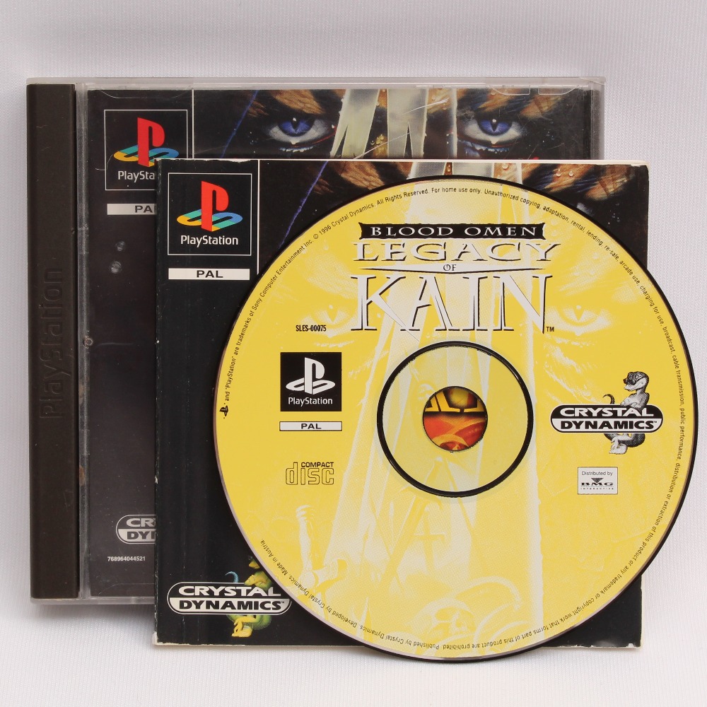 Pre-owned Sony Blood Omen Legacy Of Kain 1996 Playstation PS1 Video ...